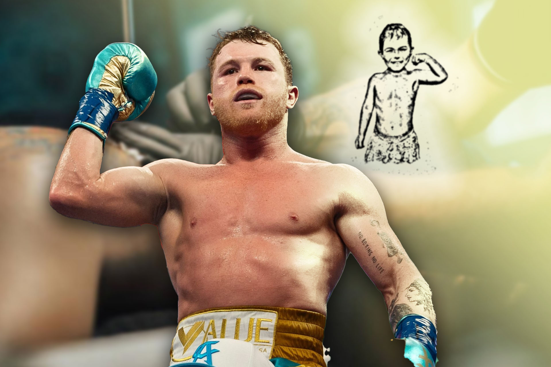 Canelo Álvarez y su Emotivo Homenaje en la Piel