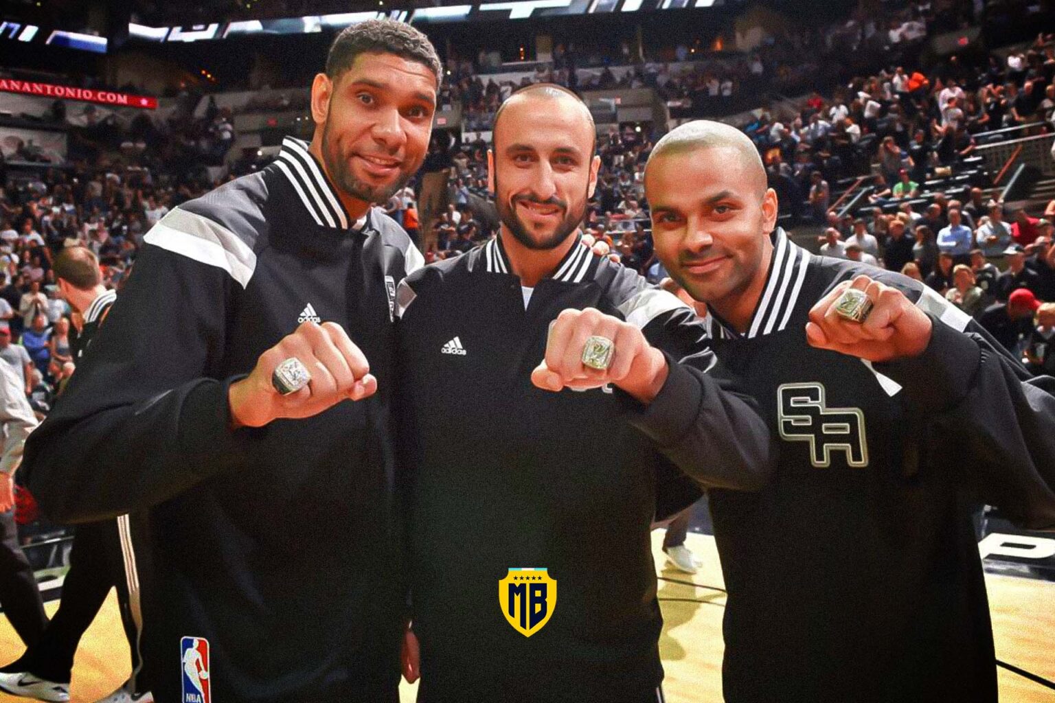 La historia del Big Three de San Antonio Spurs